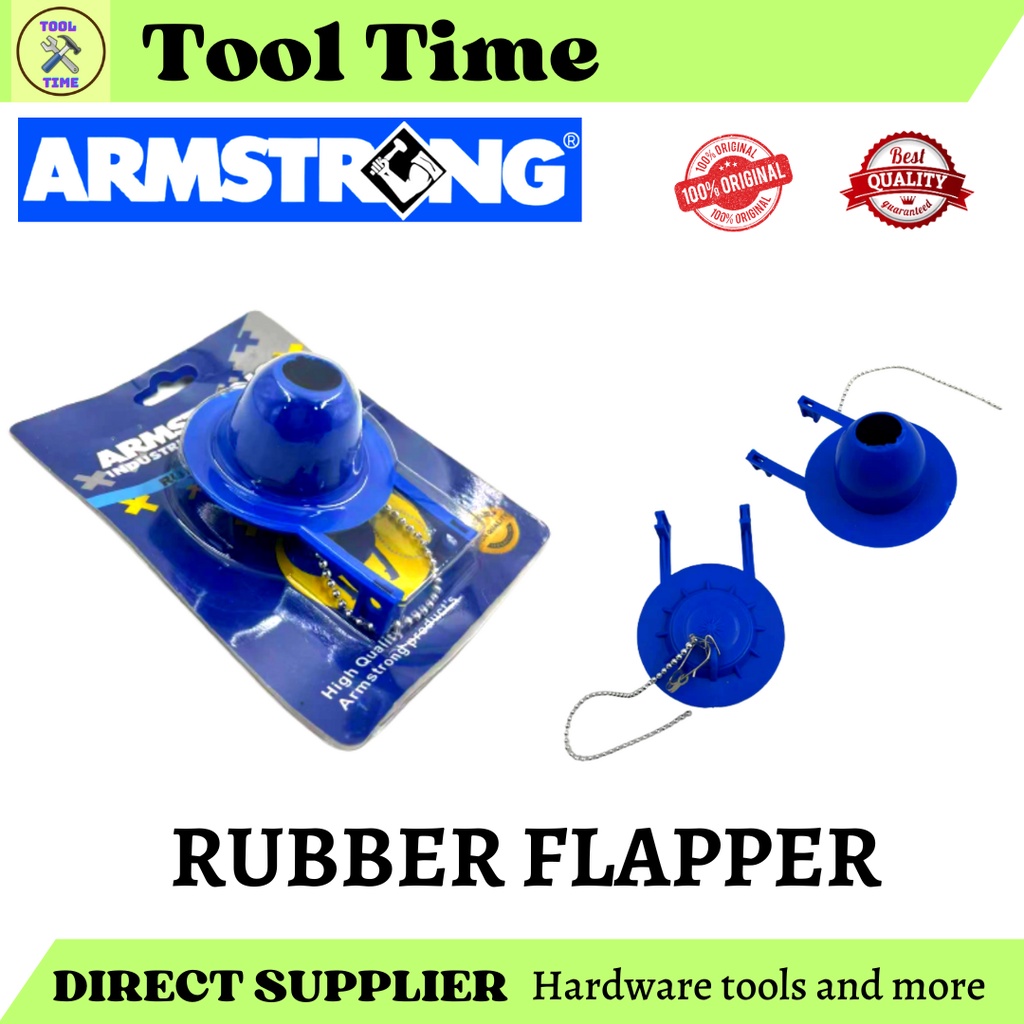 ARMSTRONG RUBBER FLAPPER STANDARD TOILET TANK RUBBER FLAPPER DRAIN ...