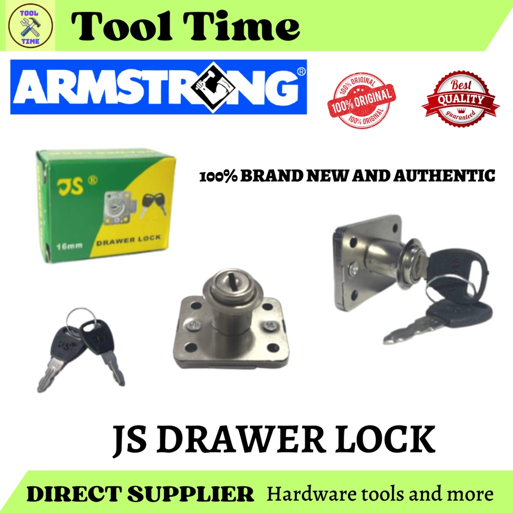 DRAWER LOCK WITH SCREW AND KEY HEAVY DUTY | Shopee Philippines