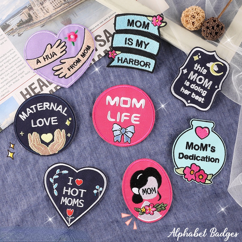 Pro Patch Store Mother's Day Series DIY Embroidery Patches for ...