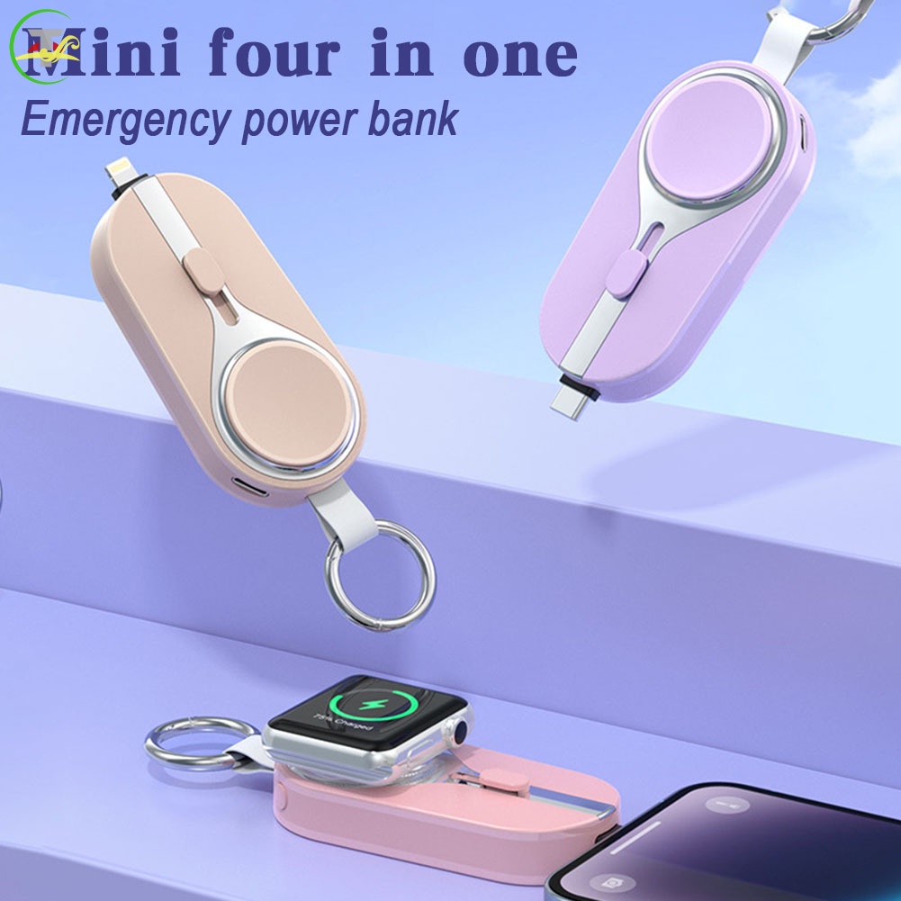 Solar Powered Mini Keychains Emergency Power Banks Easy Carry Fast ...