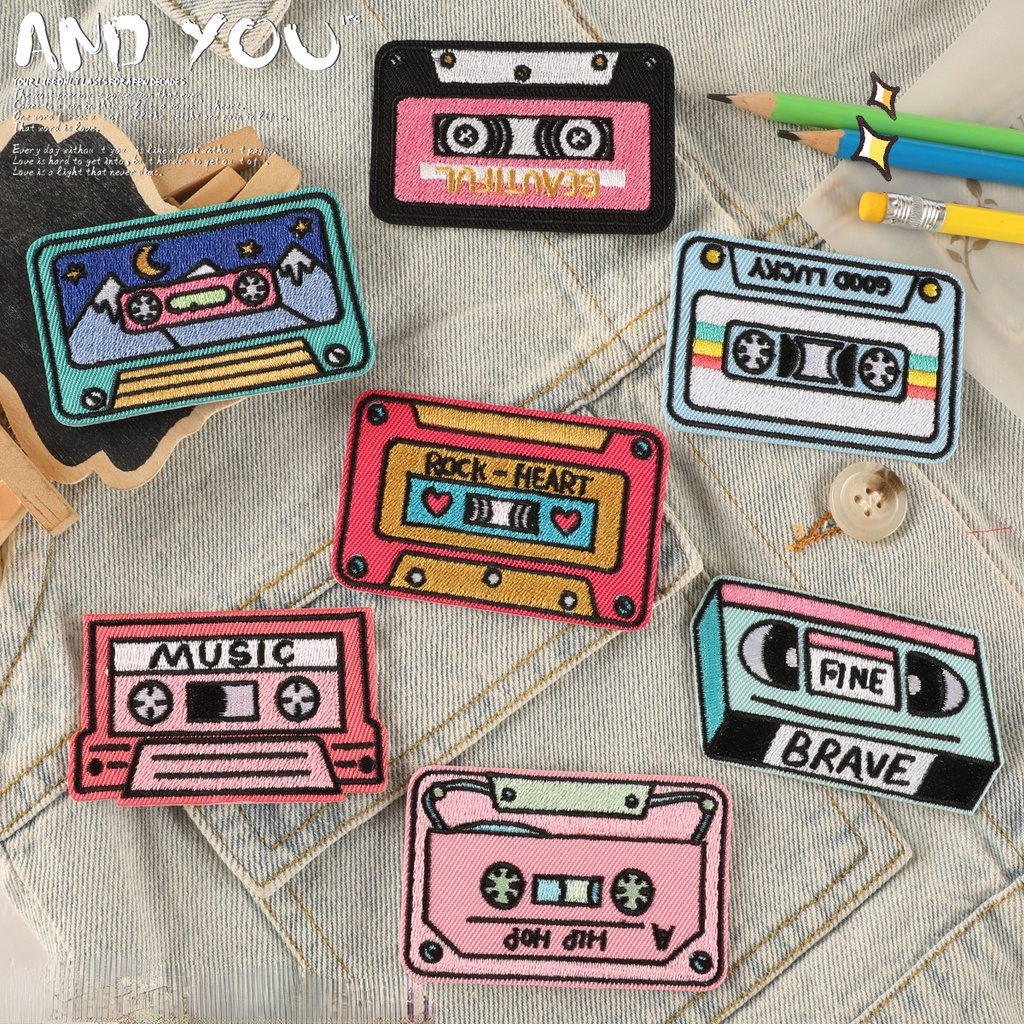 Pro Patch Store Cartoon Camera Series DIY Embroidery Patches for ...