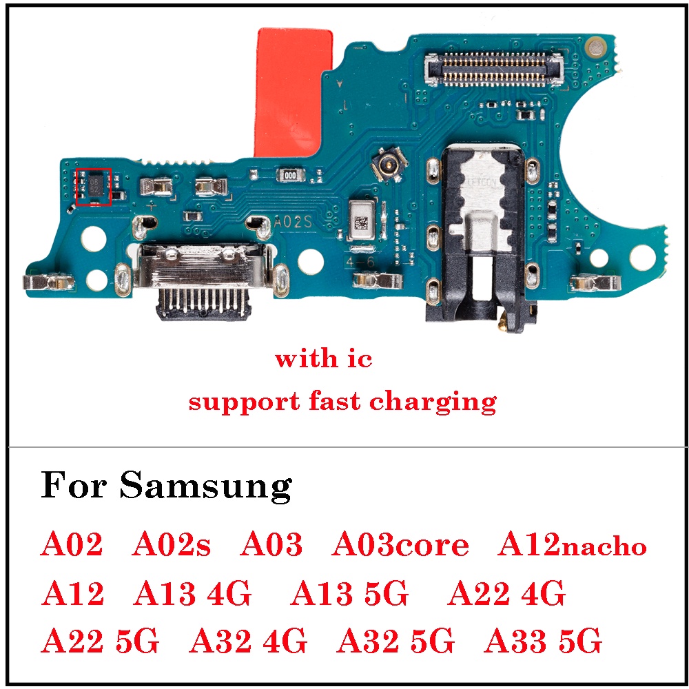 For Samsung A02 A02S A03 core A12 Nacho A13 A22 A32 A33 A53 4G 5G USB Charger Port Jack Dock ...