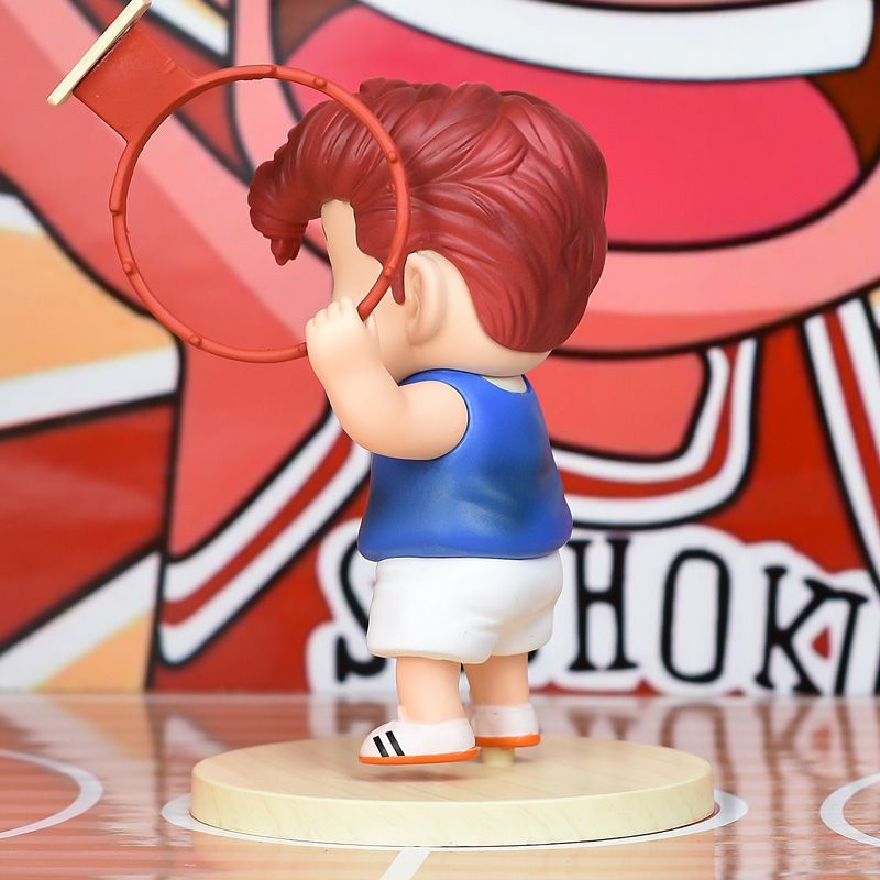 Slam Dunk Q Version Claw Machine Sakuragi Figure Anime Model PC Case ...