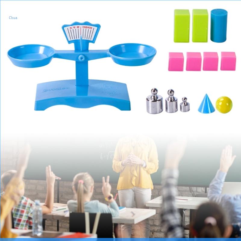 Chua DIY Balance Scale Lever Plastic Weighing Scale Science Math ...