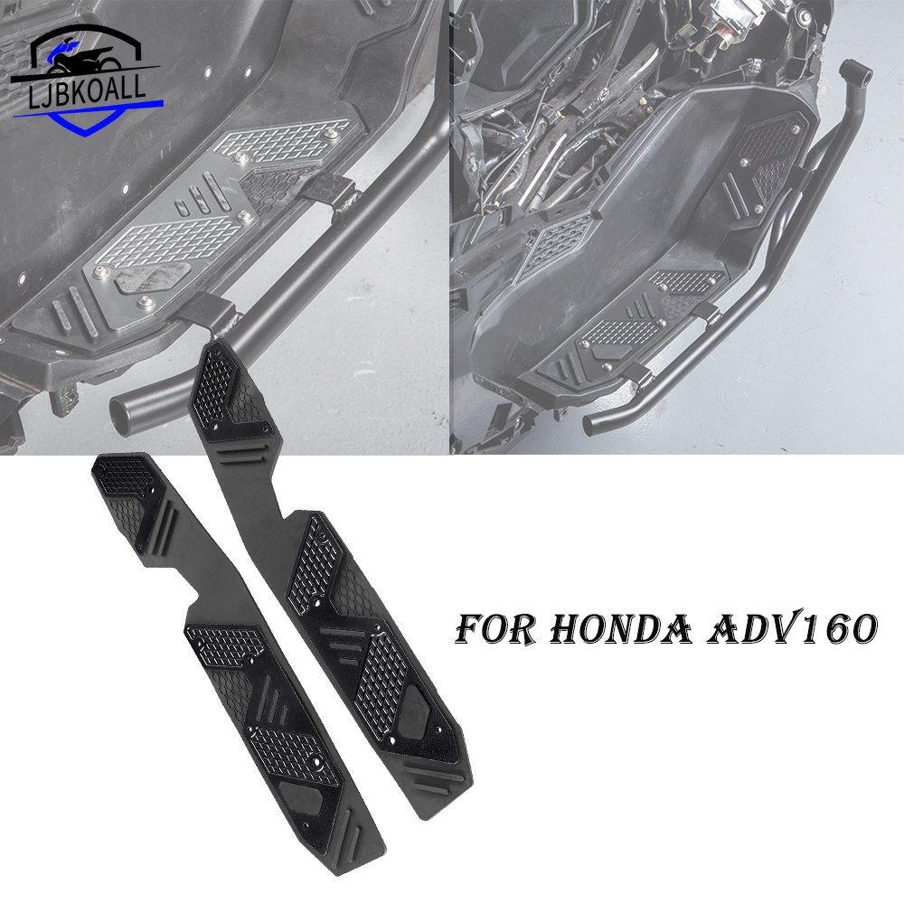 LJBKOALL ADV160 2023 2024 Footpegs Foot Plate Board Pedals for Honda ADV 160 2022 Motorcycle ...