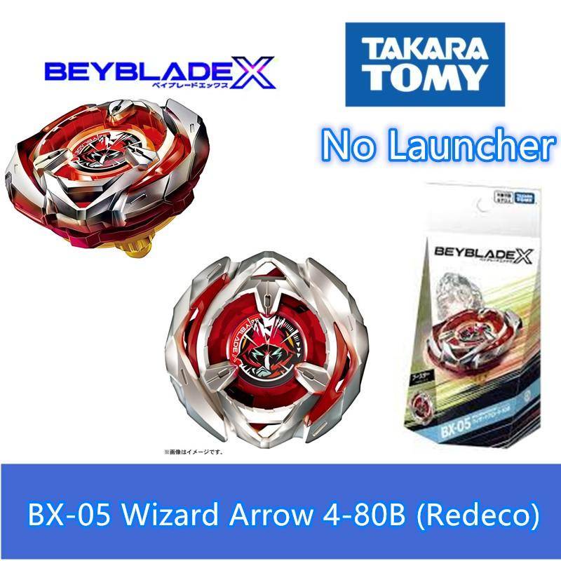 Original Takara Tomy Beyblade-X Booster BX-05 Wizard Arrow 4-80B (Redeco) | Shopee Philippines