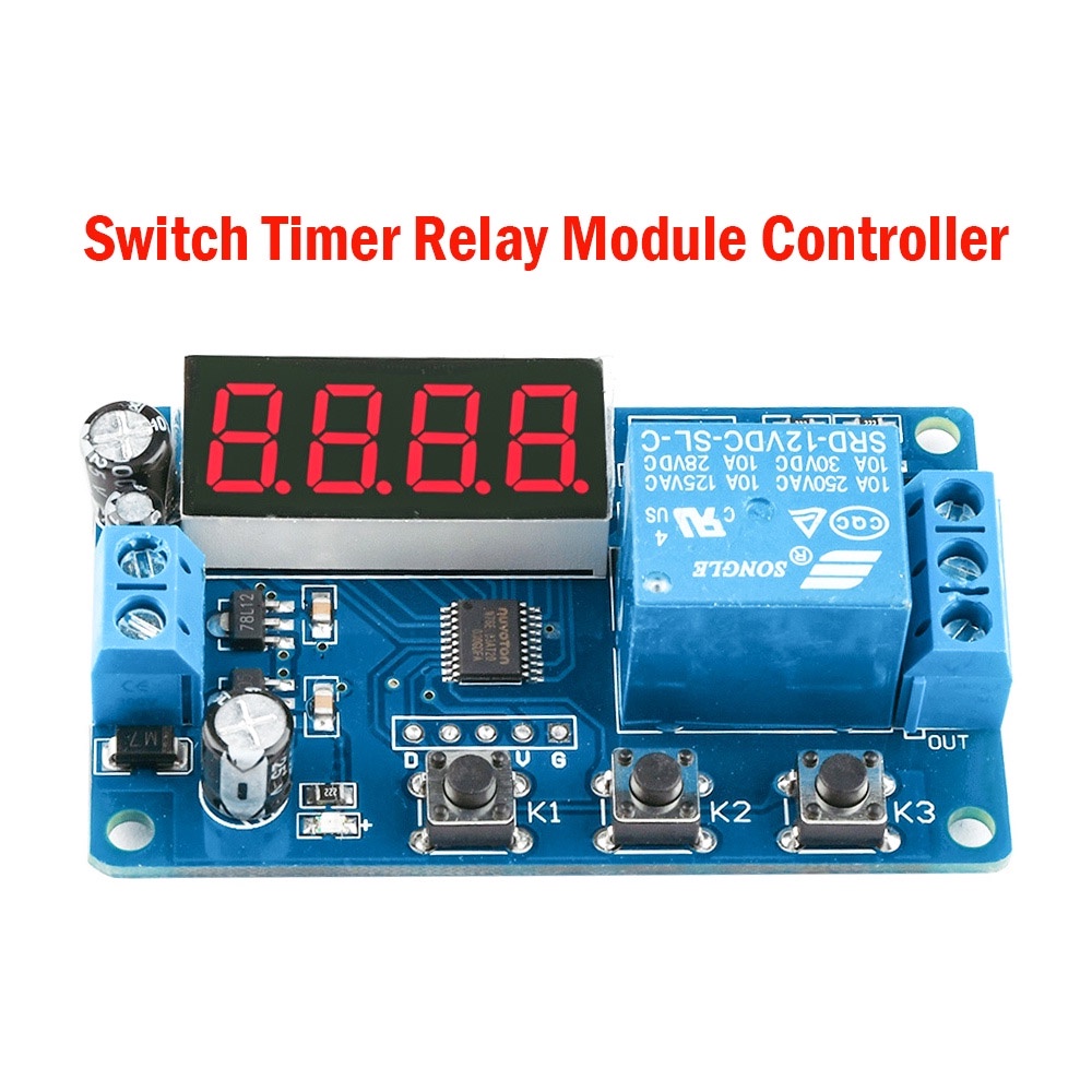 Multifunction Delay Time Module Switch Control Relay Cycle Timer DC 12V | Shopee Philippines