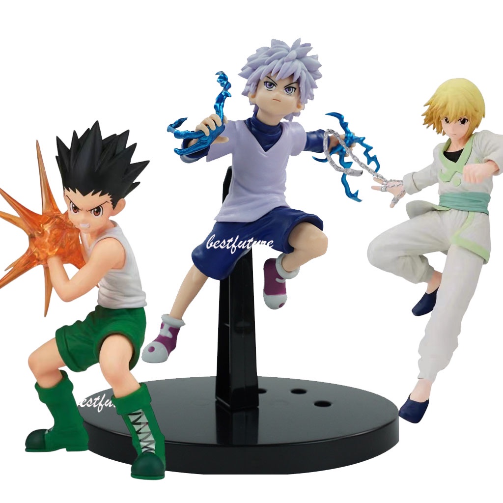Hunter×hunter Gon·freecss Killua Zoldyck Kurapika Action Figure Model ...