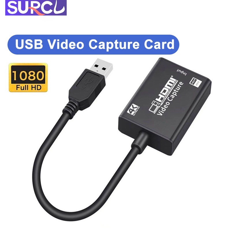 Usb 4K 1080P USB 2.0 Capture Card Adapter Support HDMI Mini Video ...