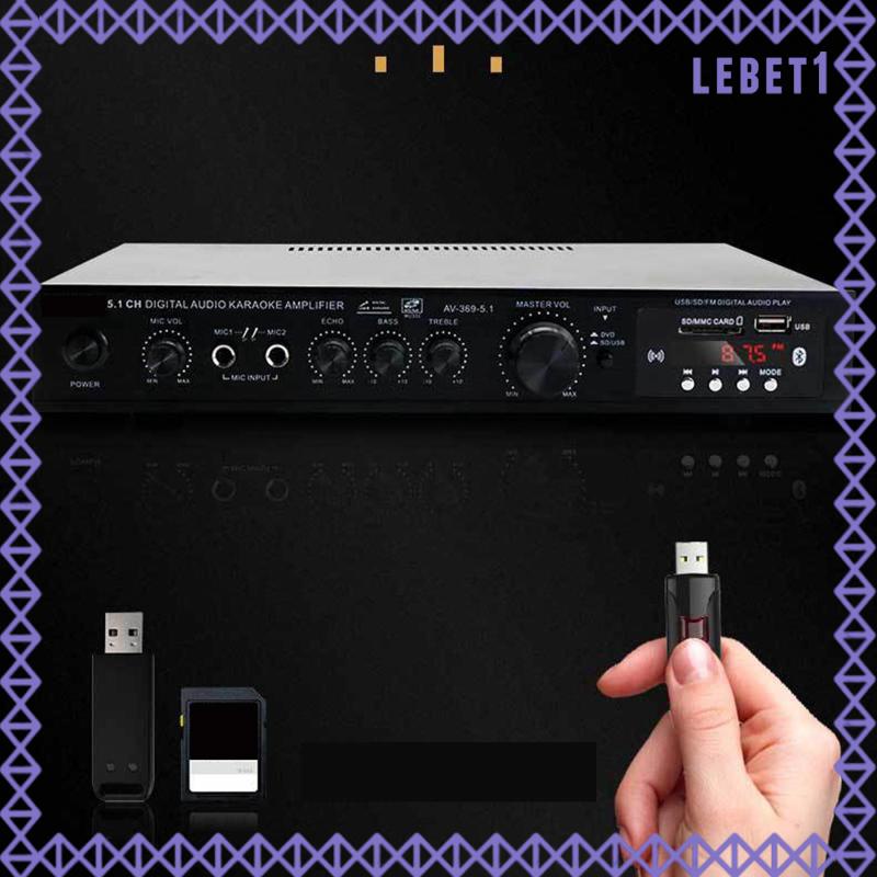 [Lebet] 5.1 Channel Home Theater FM Radio with USB Input for Home ...