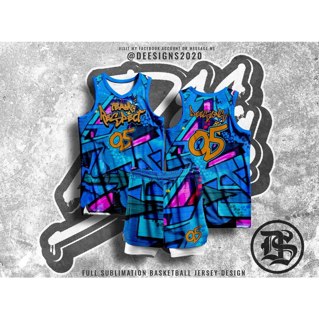 TEAM RESPECT 01 UNISEX BASKETBALL JERSEY FREE CUSTOMIZE NAME&NUMBER ONLY Full Sublimation ...