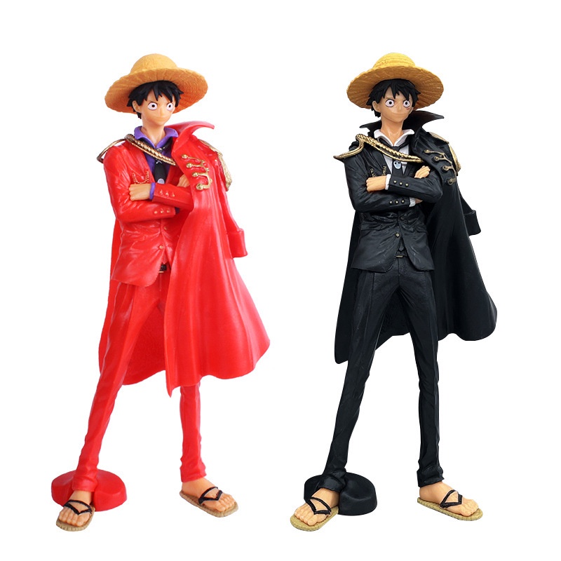 One Piece 20th Anniversary Red Clothes Luffy Figure One Piece King Art ...