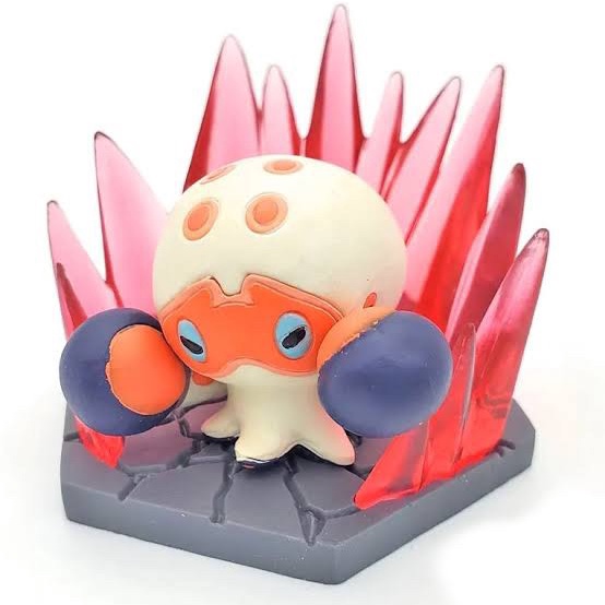 Gacha/gashapon Pokemon Diorama Collection Fighting VS Ghost Clobbopus ...