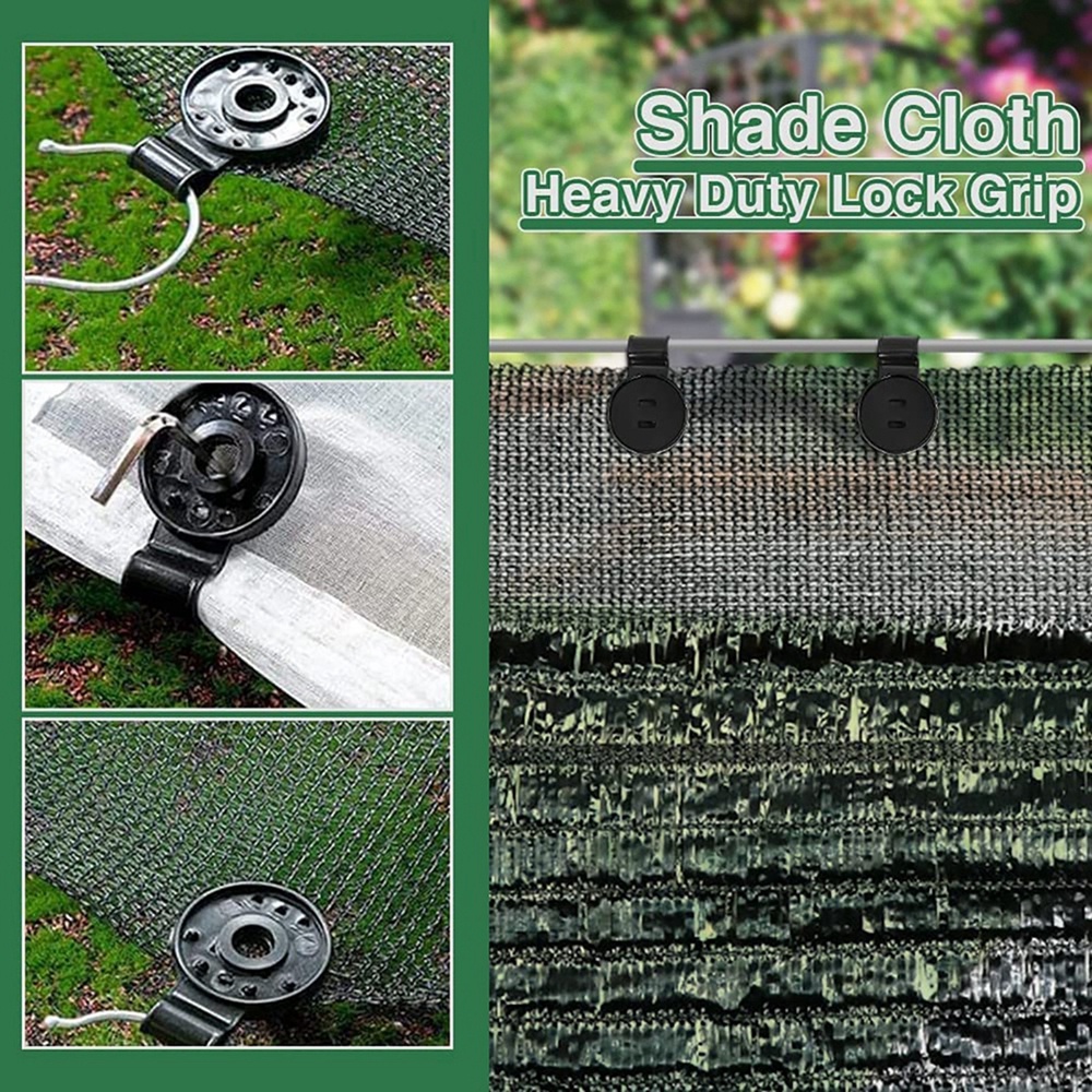 Tarp Clips For Anchoring Shade Cloth and Landscape Fabric Shade Cloth ...
