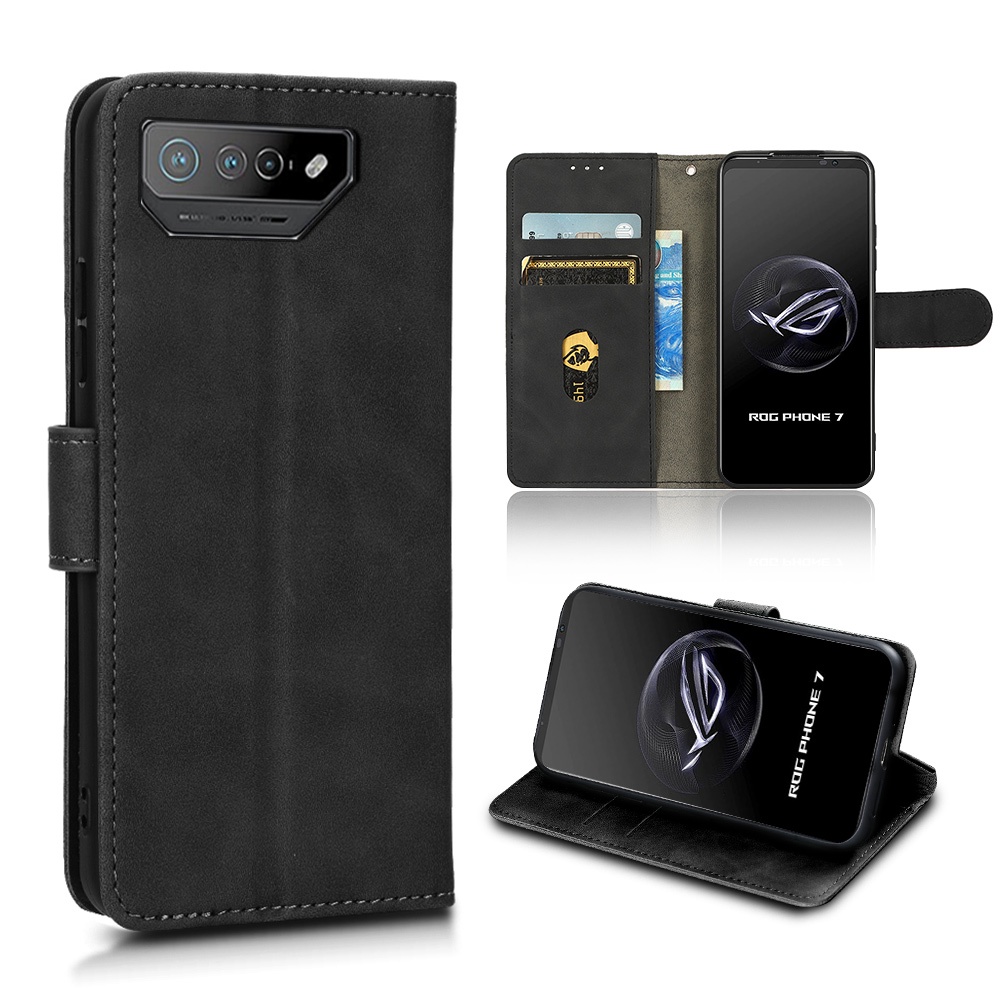 For Asus Rog Phone 7 5G Leather Magnetic Flip Case Asus Rog Phone 7 ...