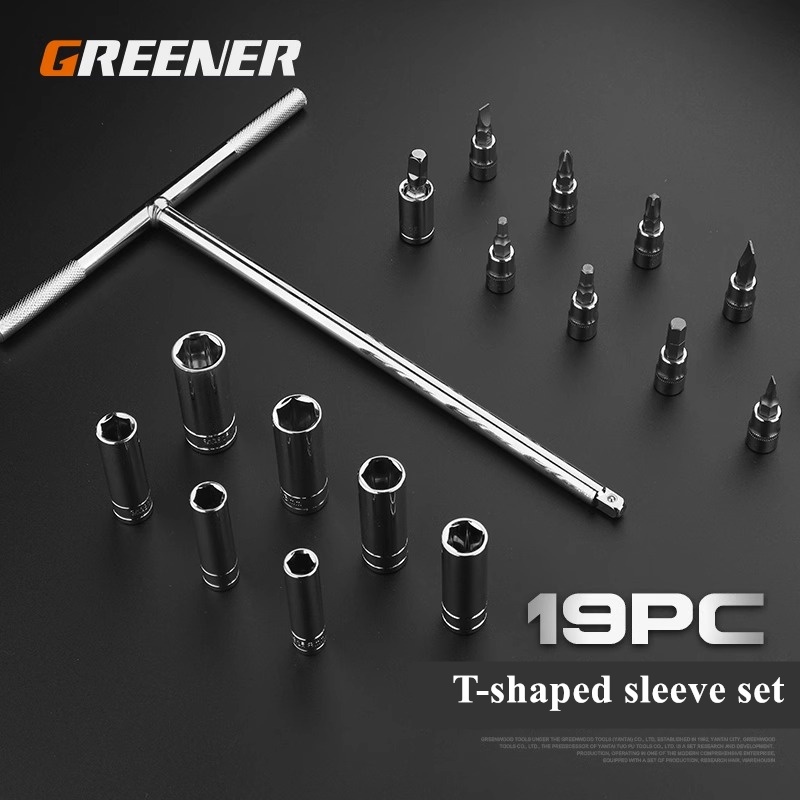 YOLO MALL Manual T-Shaped Socket Wrench Multifunctional T-Shaped ...