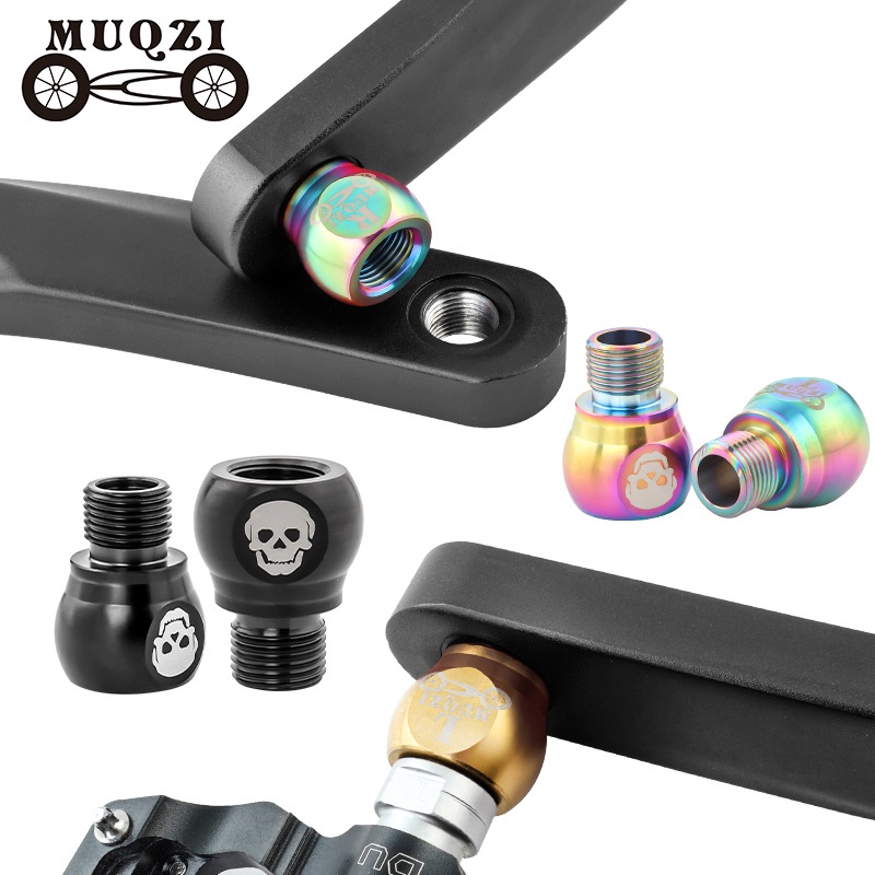 MUQZI Bike Pedal Extenders For 9/16 In Thread Pedals MTB Road Folding Fixed Gear Bicycle ...