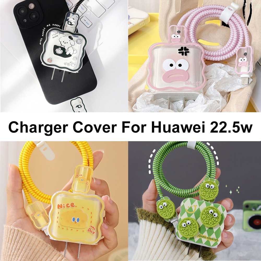 Huawei 22.5w Charger Protector Set huawei y61 charger cover Nova 5T/P30 ...