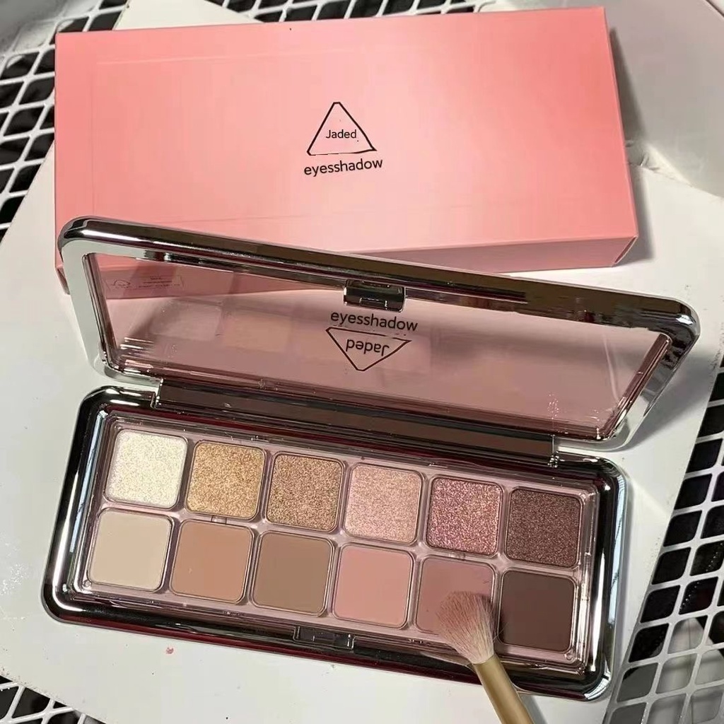 12 colors Matte Pearlescent Damp-proof Sparkling water proof lasting ...