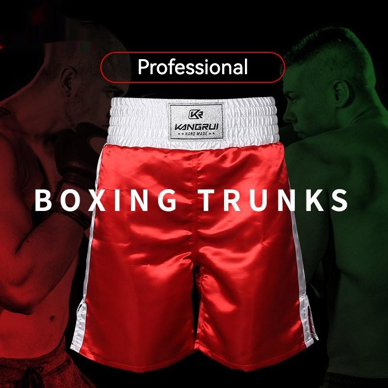 Box Boxing Shorts Sanda Fighting Adult MMA Boxing Suit Pants Men Women ...