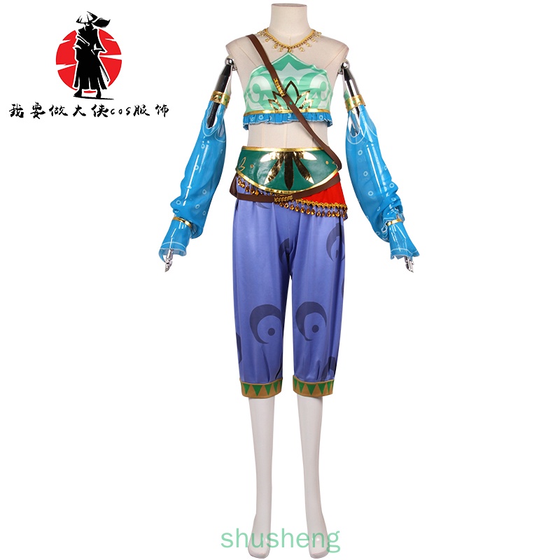 The Legend of Zelda link cosplay Game full set of clothing | Shopee ...