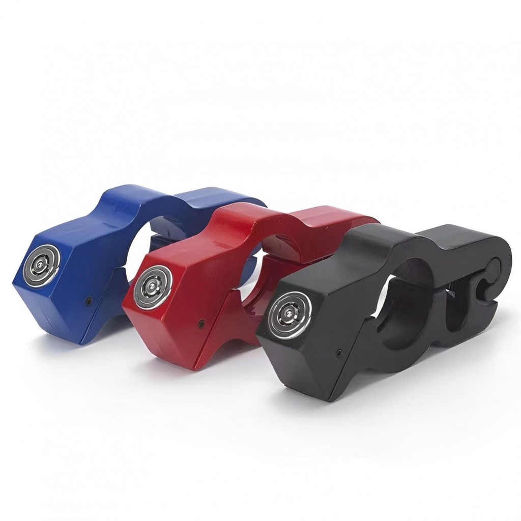 1 Piece Aluminum Alloy Heavy Duty Adjustable Anti Theft Handlebar Lock ...