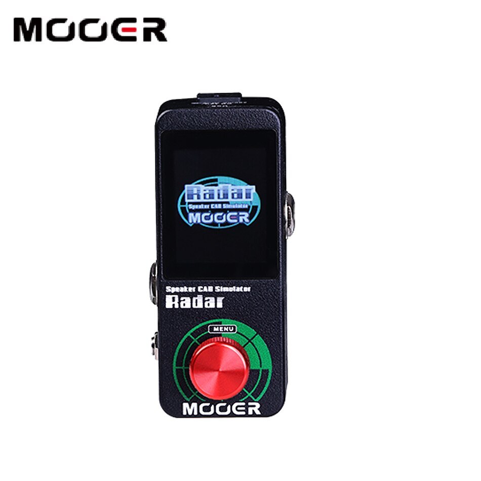 MOOER Radar Guitar Effect Pedal 11 Mic Models 30 Speaker Cab Cabinet ...