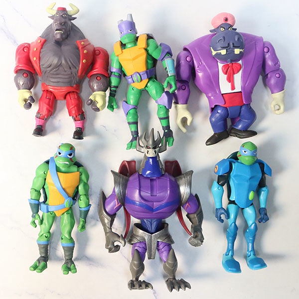Genuine Bulk Ninja God Turtle Hand-Made Joint Anime Doll Villain Bull ...