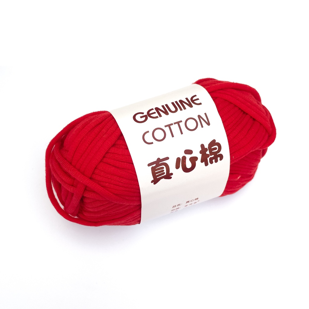 Genuine Cotton Tube Yarn 50g Cotton-Nylon Blend for Crochet and ...