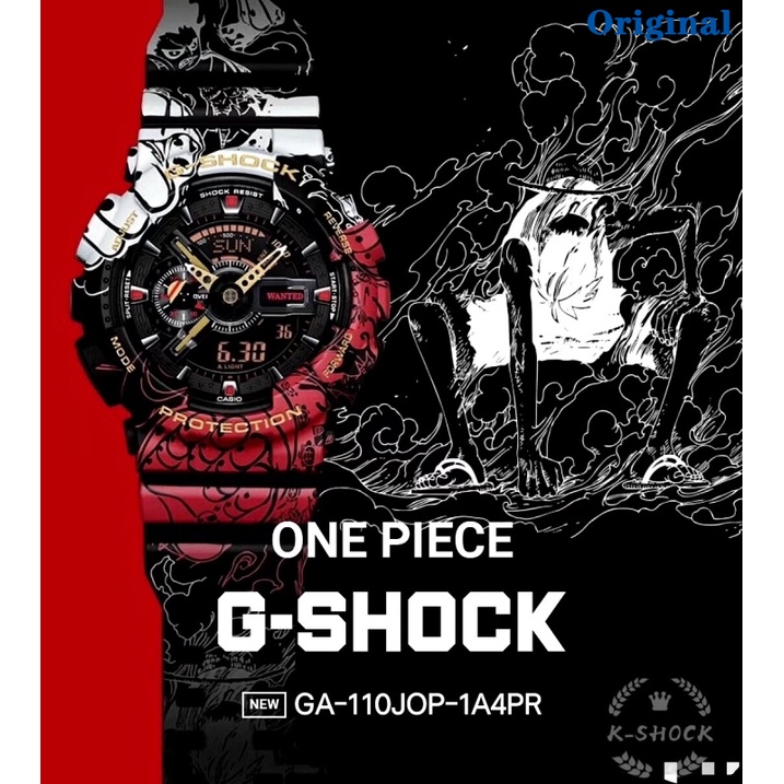 Original Baby G x ONE PIECE GA110 GA-110JOP-1A4PR Limited Edition Men ...