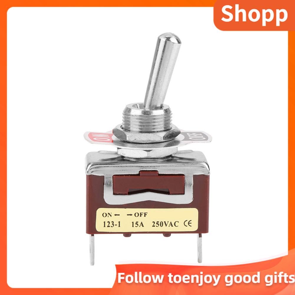 Shopp 15A 250V On Off Momentary Toggle Switch Rocker 2 Pin Position ...