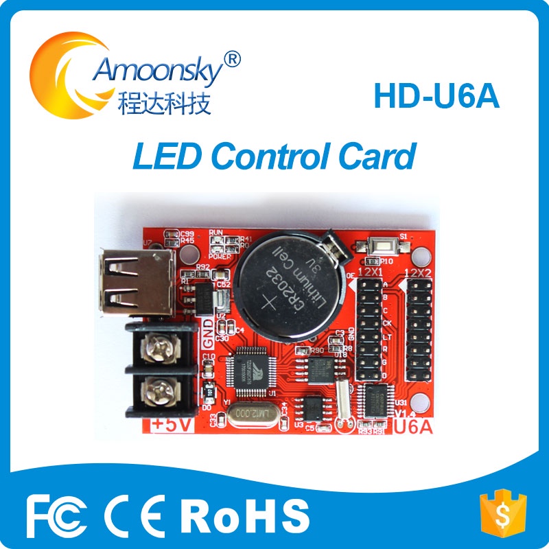 Huidu HD-U6A Led Display Control Card With USB Port for Small Led ...
