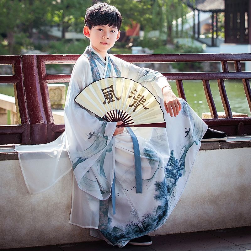 Children Costumes Boys Hanfu Chinese Style Tang Costumes Ancient ...