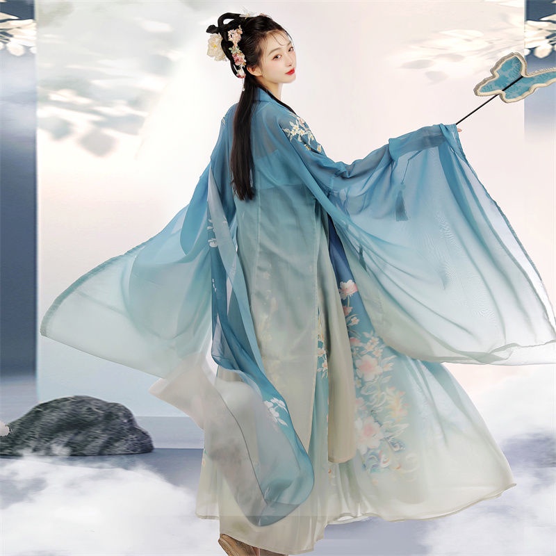 Original Hanfu full set of Ke Zi skirt chest-tied Hanfu TOXY | Shopee ...