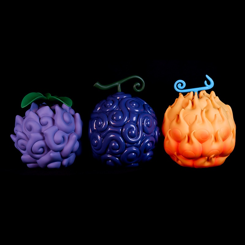 Large Size One Piece Devil Fruit Luffy Nika Rubber Fruit Ace Burnt ...