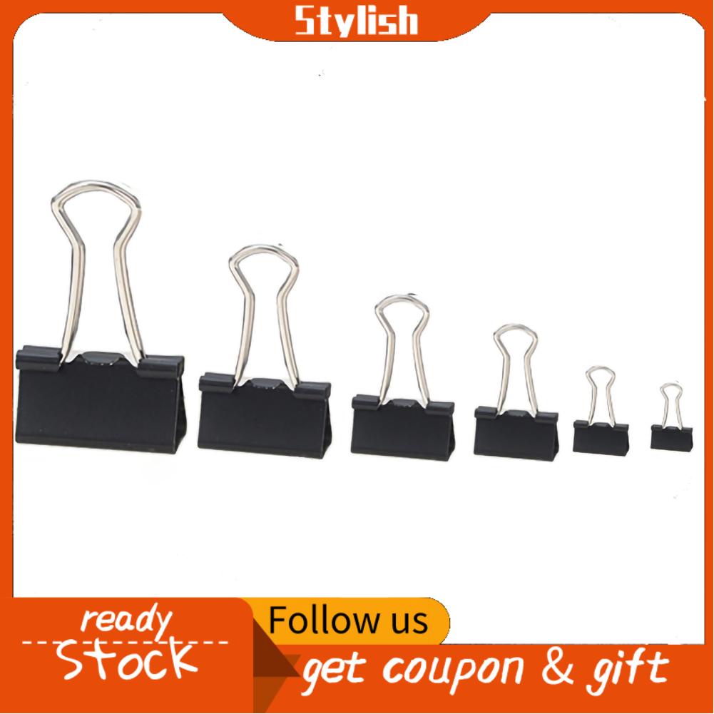 Stylish365 Bag Clips Wear Resistant Stainless Steel Iron Binder for ...