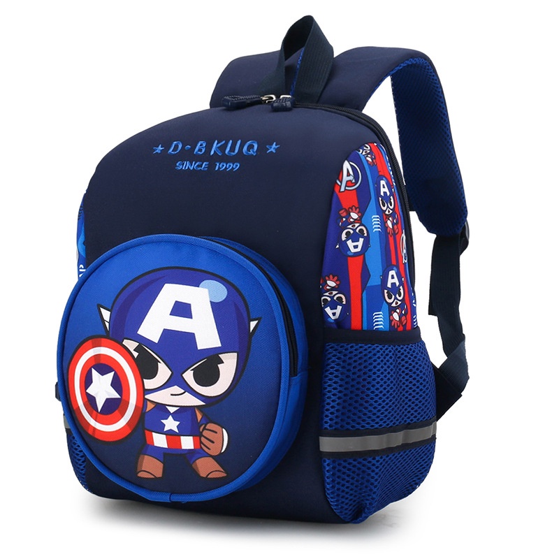 Cartoon Kindergarten School Bag 2-6 Years Old Waterproof Kindergarten ...