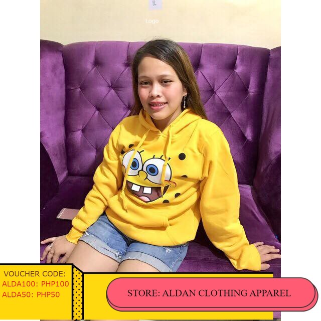 Squarepants Of Spongebob Hoodie Jacket Men Women Long Sleeve Family ...