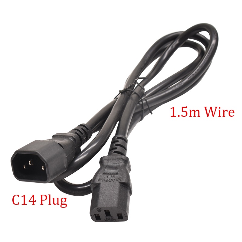 C14 input power strip distribution unit 16A universal socket,2USB Port ...