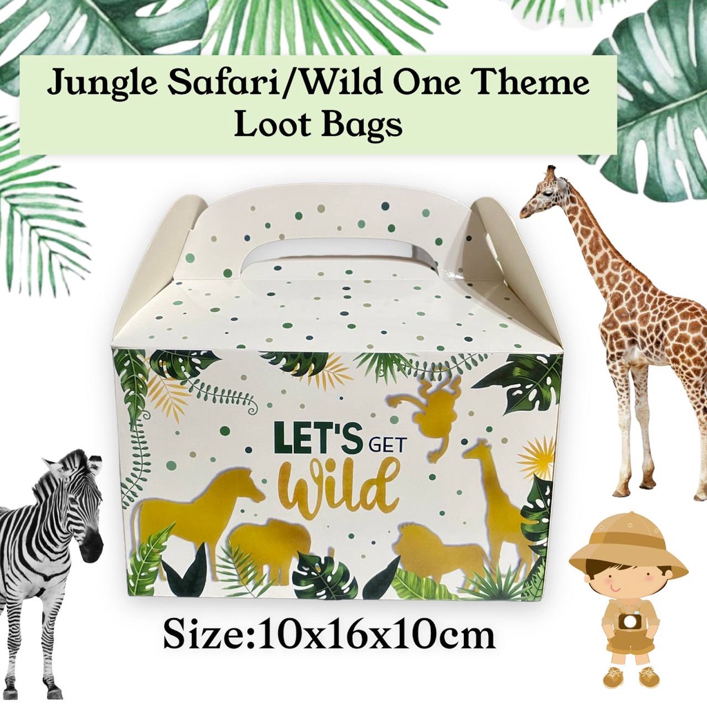 12pcs Jungle Safari Loot box Headband Party | Shopee Philippines