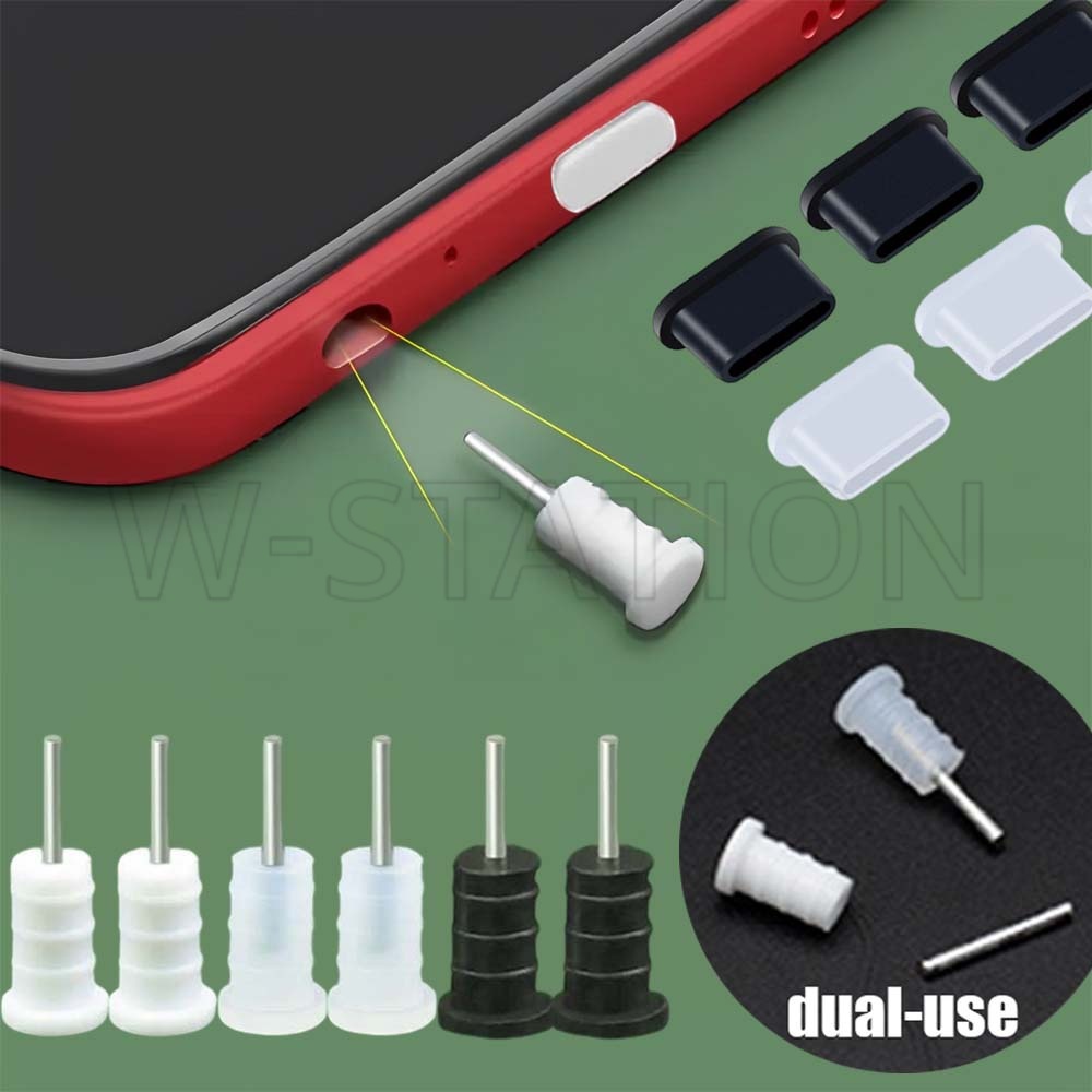 Silicone 3.5mm AUX Jack Anti-Dust Plug / Earphone Hole Dustproof ...