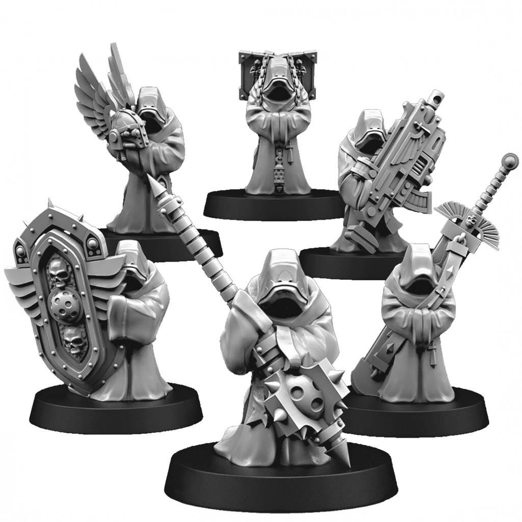 Wargame Exclusive FALLEN KNIGHT DARK VIEWERS WITH RELICS (6U) Garage ...