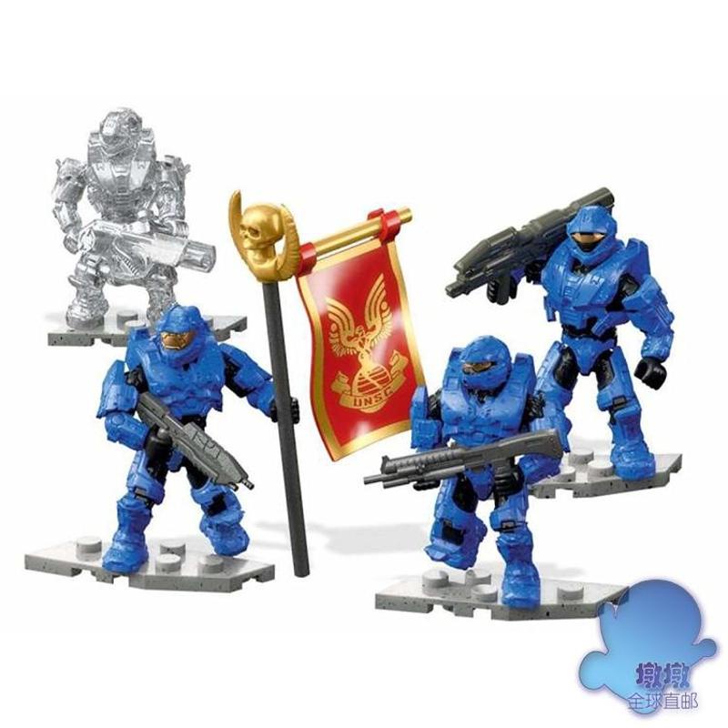 Ins ins Mega Bloks Mega Bloks HALO HALO/HALO FNR84 Spartan Four-Person Pack Toy yyds | Shopee ...