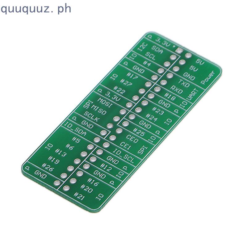QUU WEMOS GPIO Reference Card V1 0 0 For Raspberry Pi Model B+ Pi 2 Pi ...