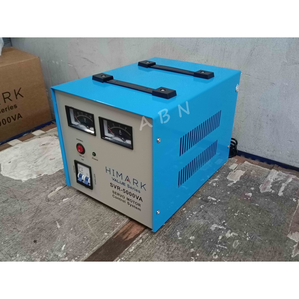 Voltage Regulator Automatic Servo Motor Control System AVR SVR-5000VA ...