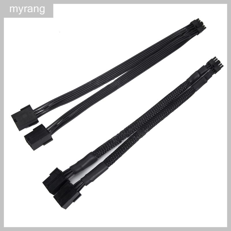 Male Graphics Card Cable Mini 12Pin to Dual 8Pin Adapter Splitter for ...