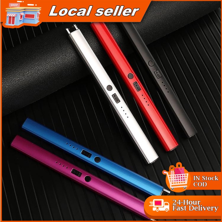 Kitchen lighter Windproof Flameless Lighter Candle Lighter USB ...