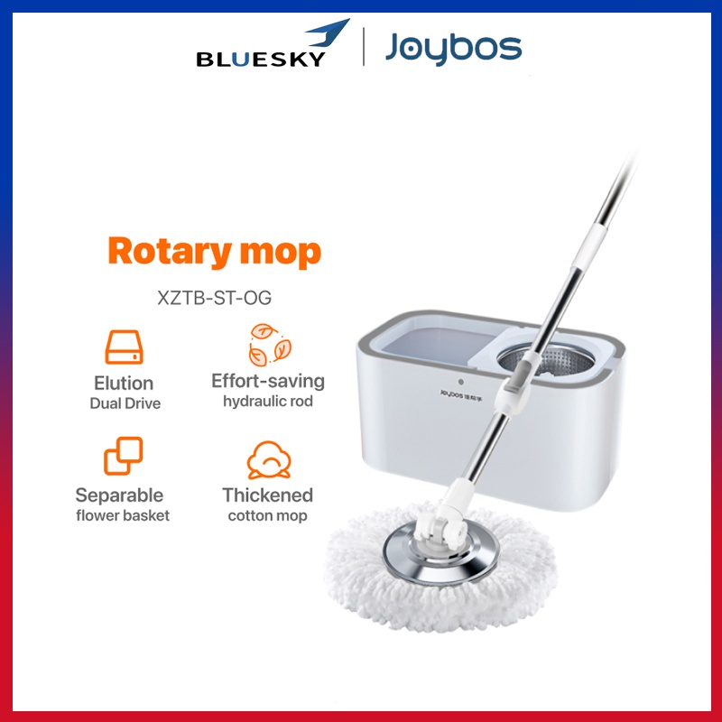 Joybos Mop Tornado Spinner With Bucket Magic Spin Mop 360 Easy Rotating ...