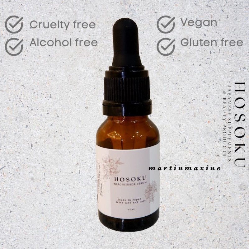 HOSOKU 15% minoxidil with collagen, castrol oil and essential oil, 30mL ...