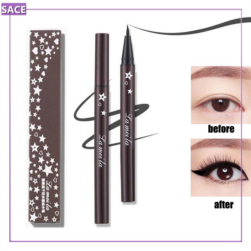 Lameila Liquid Eyeliner Gel Black Eye Liner Pen Waterproof Eye Makeup ...